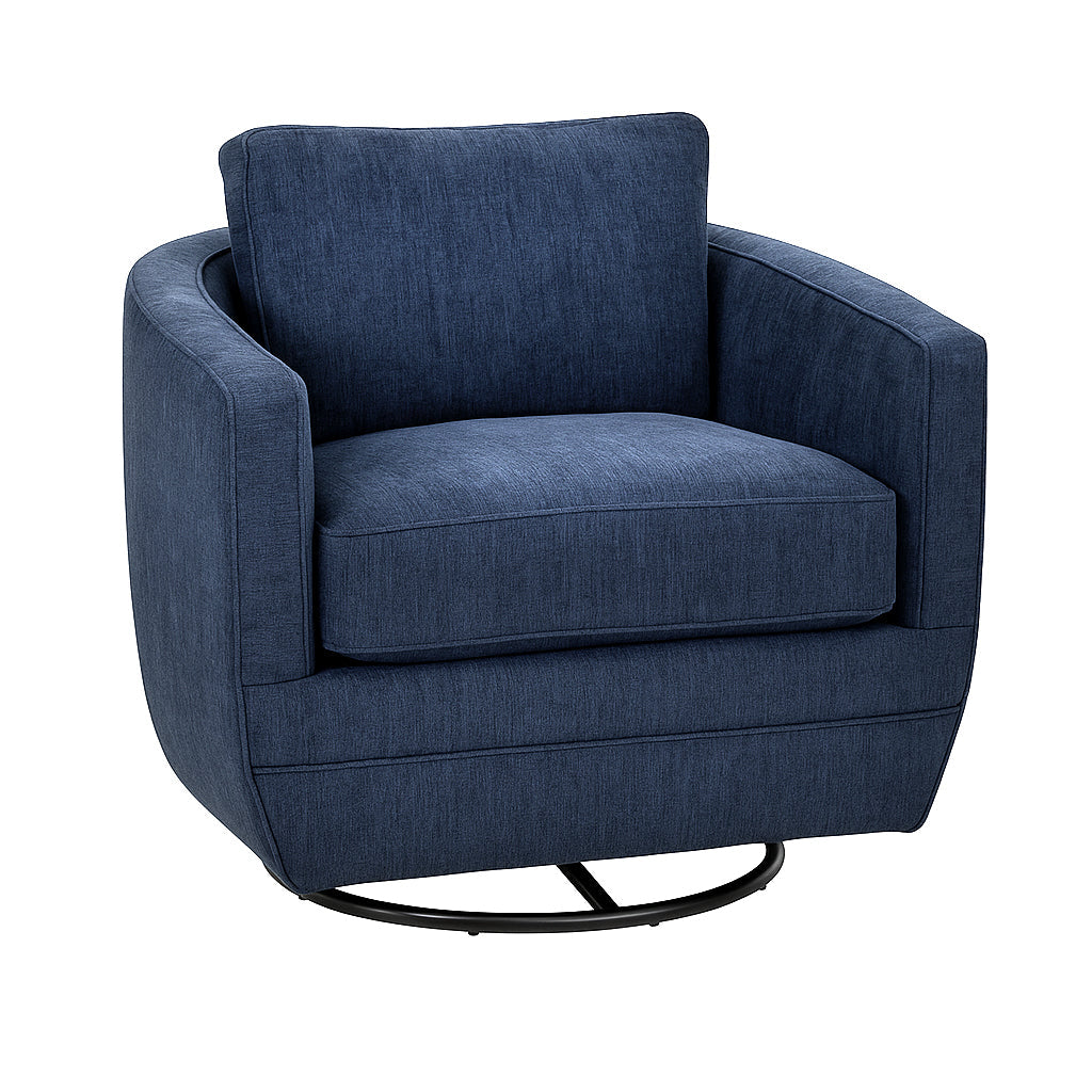 Baltimo Swivel Glider - Peacock Blue – LH Home